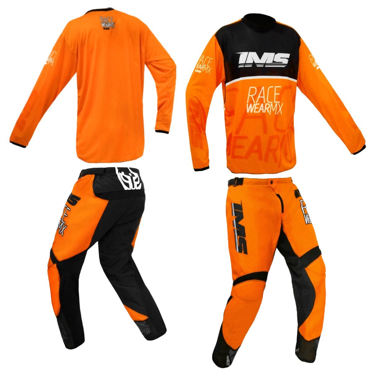 CONJUNTO IMS MX INFANTIL LARANJA 2025 – IMS Racing